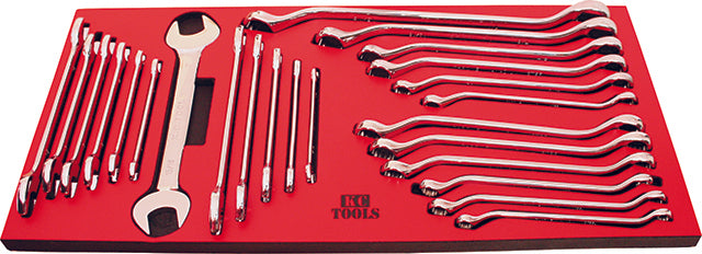 564 X 270 X 22mm Form Insert & 24 Piece Spanner Set AF & Metric