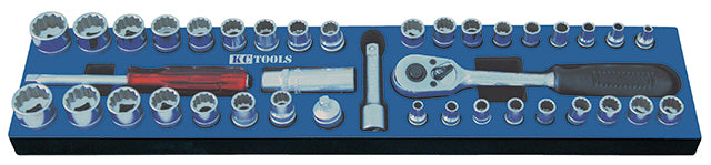 453 X 94 X 30mm Form Insert & 39 Piece Socket Set
